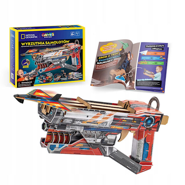 CUBIC FUN STEM FLYGPLANSRAKETT National Geographic DS1091H | CDON