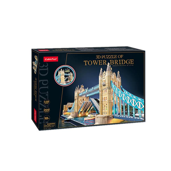 KUBISKT ROLIGT PUSSEL 3D TORNBRO LED 222 ELEMENT - L531h | CDON