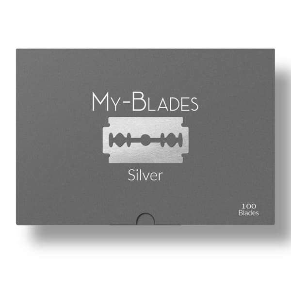 Sølv barberblade – My-Blades – 100 stk. | CDON