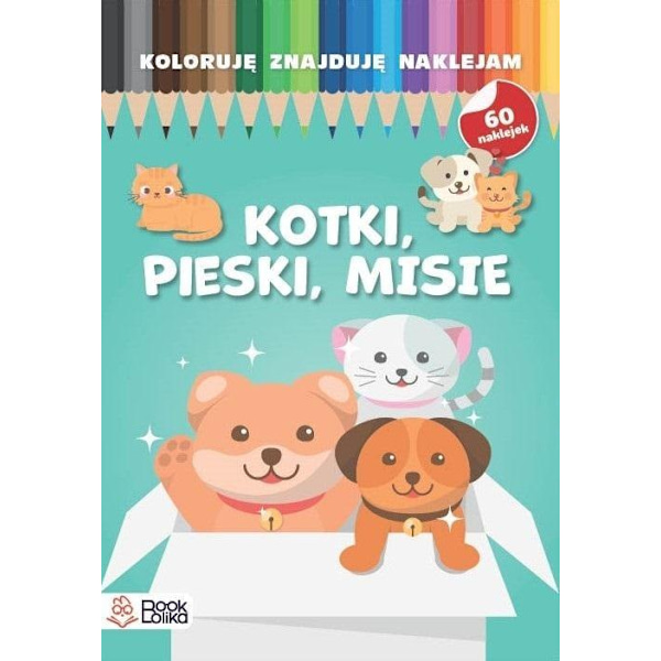 Jag färglägger, jag hittar, jag limmar. Hundar, katter, nallar. | CDON