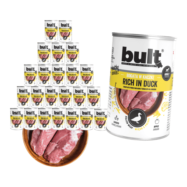 BULT Rich in Duck - våtfoder för hundar - 24x400g | CDON