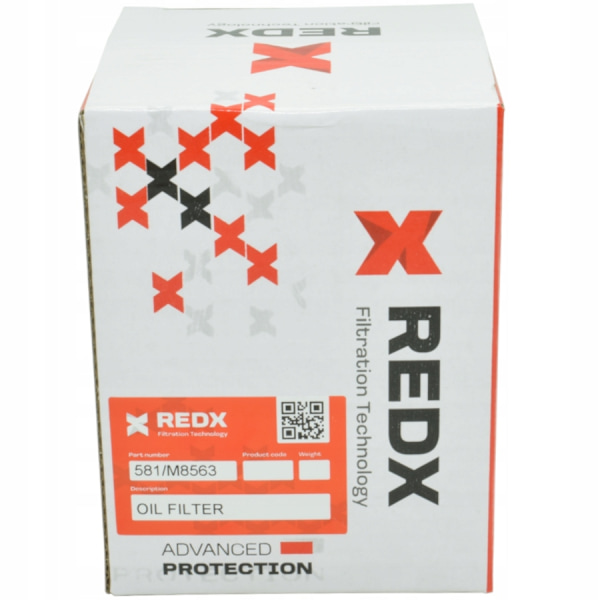 REDX EFFEKTIVT OLIEFILTER TIL JCB GRAVEKRAFTSTYRINGSLÆSSER 2CX 3CX 4CX | CDON