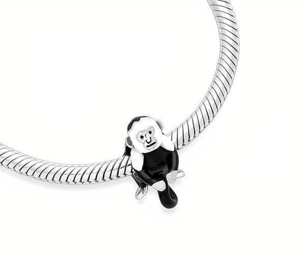 Berlocker till Pandora Charms Vänner Monkey Marcel Trusky Berlocker | CDON