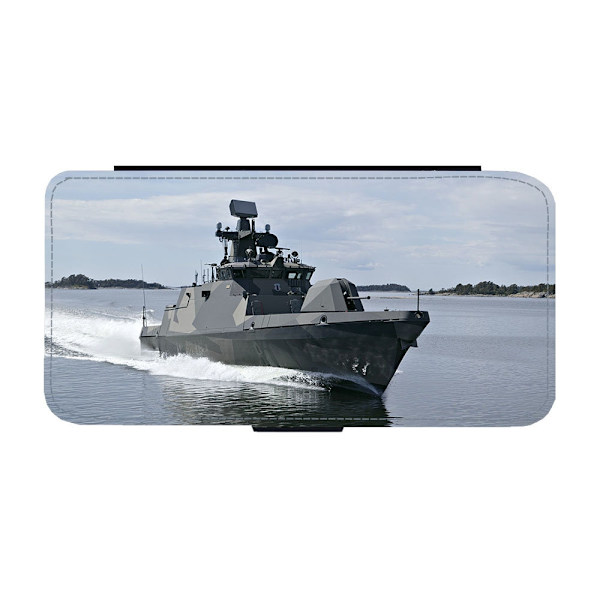 Til Samsung Galaxy A36, Navy Missile Boat Flip Telefonetui | CDON