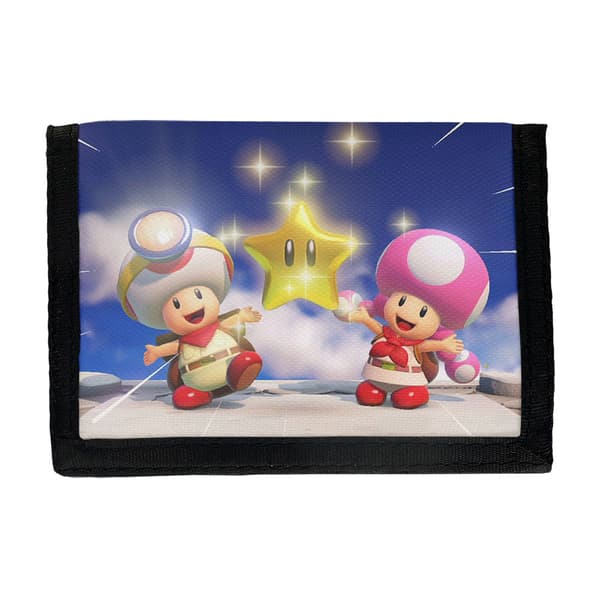 Mario Toad Toadette Star Plånbok | CDON