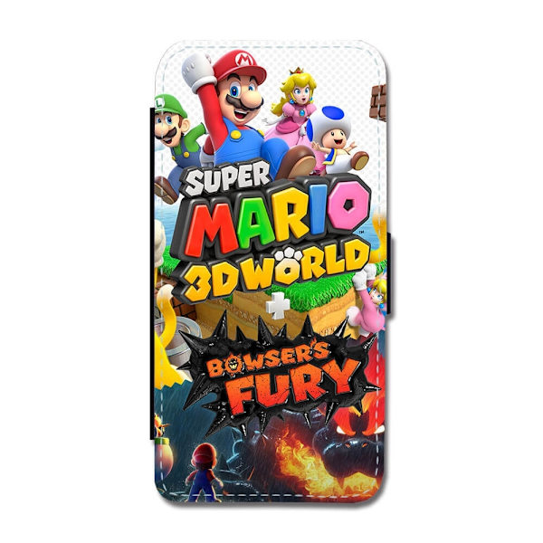 Super Mario 3D World Bowser Fury Samsung Galaxy A17 Flip Mobilfodral | CDON