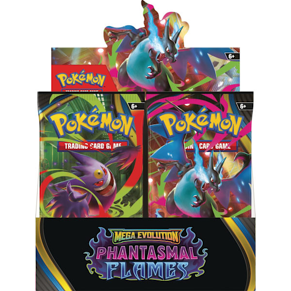 Pokemon TCG: Mega Evolution 2 - Phantasmal Flames Booster Display | CDON