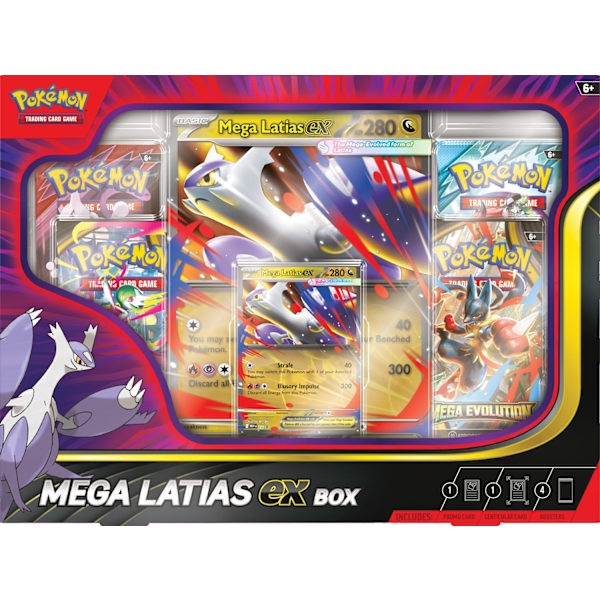 Pokémon TCG: Mega Latias ex Box | CDON