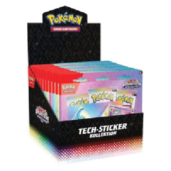 Pokemon Prismatic Evolutions: Tech Sticker Collection Display | CDON