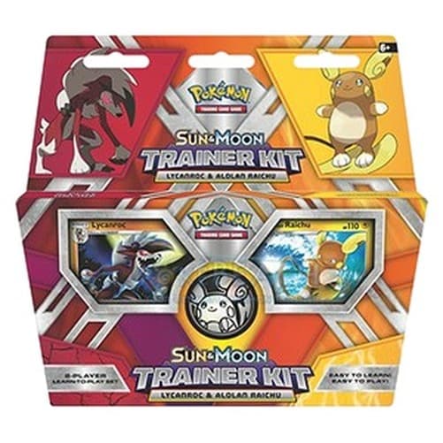 Pokemon SM Trainer Kit: Lycanroc & Alolan Raichu | CDON
