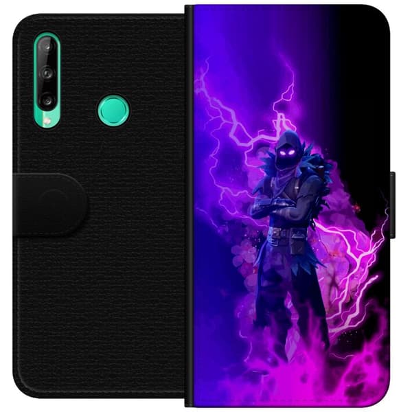 Kompatibelt Plånboksfodral till Huawei P40 lite E Fantasymotiv med lila ...