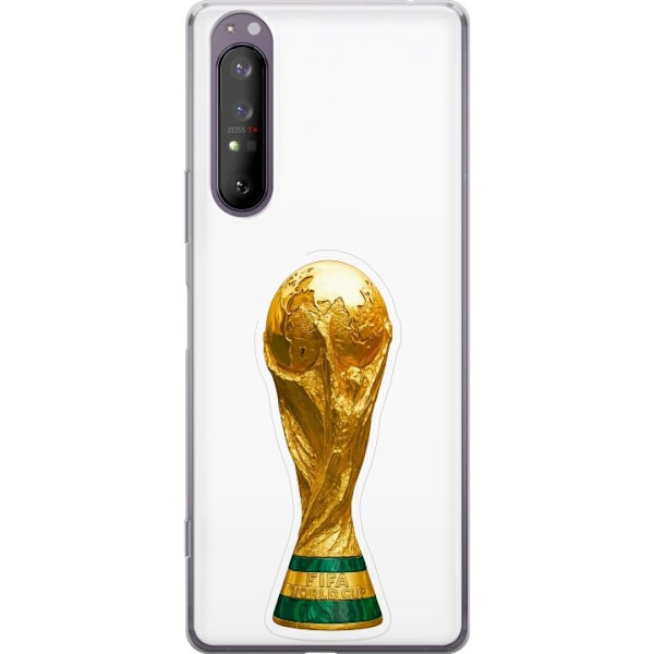 Kompatibelt Mobilskal till Sony Xperia 1 II Sportmotiv med gyllene ...