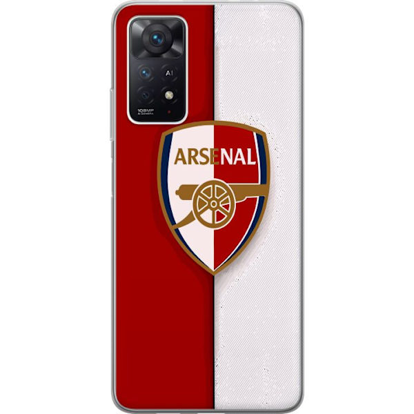 Kompatibelt Mobilskal till Xiaomi Redmi Note 11 Pro 5G Arsenalemblem i ...