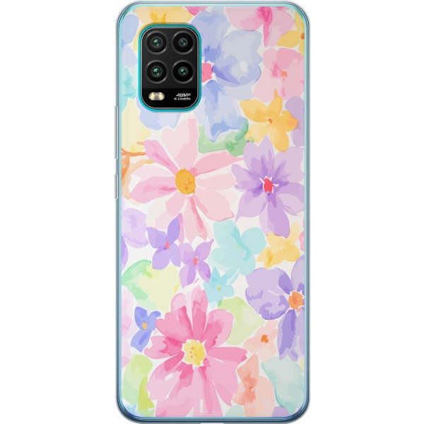 Kompatibel Mobilcover til Xiaomi Mi 10 Lite 5G Vandfarve-inspireret ...