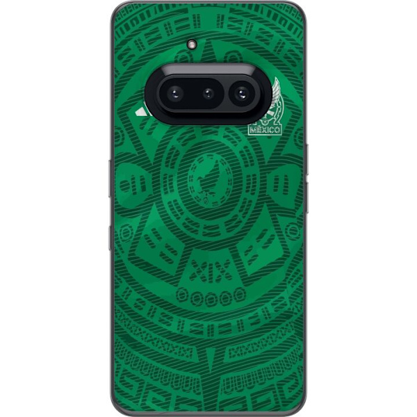 Kompatibelt Mobilskal till Nothing Phone (3a) Detaljerad grön design ...