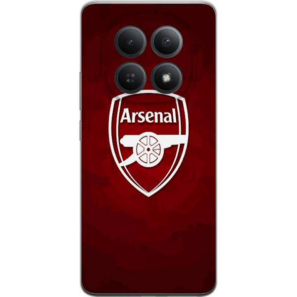 Kompatibelt Mobilskal till Xiaomi Redmi Note 15 5G Vit Arsenalsköld mot ...