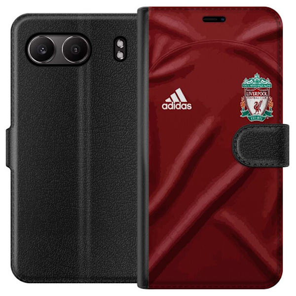 Kompatibelt Plånboksfodral till OnePlus Nord 4 Stilrent rött sportmotiv ...