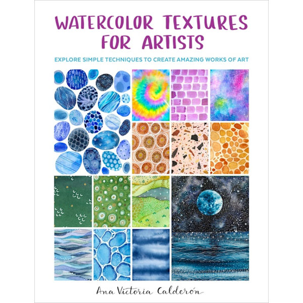 Watercolor Textures for Artists (Bok / Häftad) | CDON