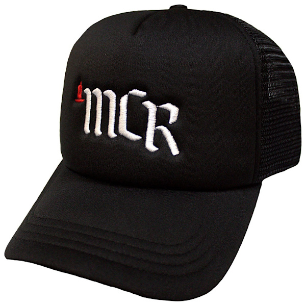 My Chemical Romance Unisex Mesh Back Cap: MCR Logo (Black) | CDON