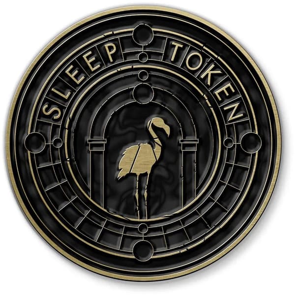 Sleep Token Pin Badge: Even In Arcadia Crest | CDON