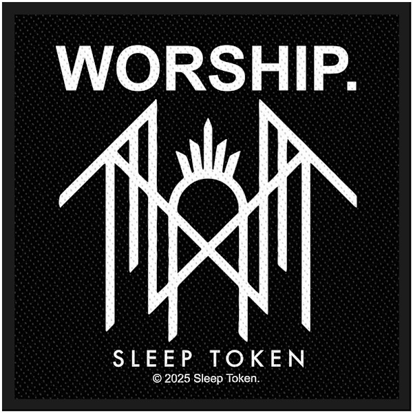 Sleep Token Standard Woven Patch: Worship | CDON