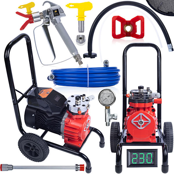 Fargspruta Rosfix Red Strong Storm RSS05 – 3500W borstlos motor | 22MPa ...