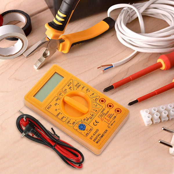 Digital Multimeter DT-830D – LCD Display | AC/DC Spänning, Ström ...