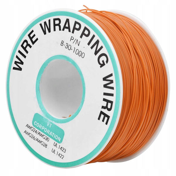Kynar Kabel AWG 0.25mm Orange – Lågspänning | 200m | PVC-Isolering ...