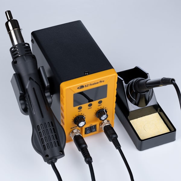 Lodestation S2 Fusion Pro 2-i-1 – Hot Air 700W & Loddekolbe 60W | LCD ...