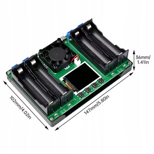 VoltCheck Pro 4XUSB-C – Akun Testeri ja Laturi 18650 Li-Ionille | 4 ...