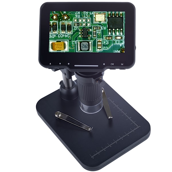 Digital Mikroskop LP043-Z01C – 4,3 Tum LCD | 8 LED | 12MP Foto ...