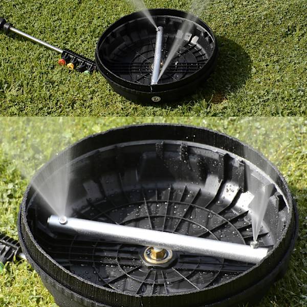 T-Racer Terassiharjasetti + Suora Suihkuputki 34 Cm – Pikaliitin 1/4 ...