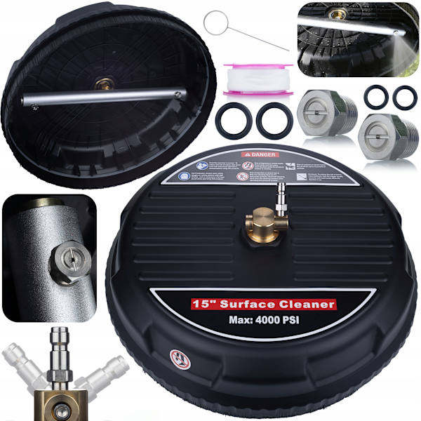 T-Racer Terassiharjasetti + Suora Suihkuputki 34 Cm – Pikaliitin 1/4 ...