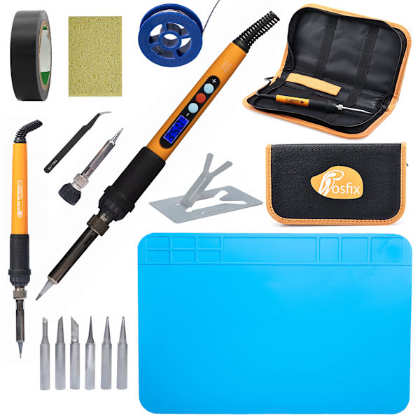Professionelt Loddevaerktoejssaet Electric S 17-i-1 – 60W Loddekolbe ...