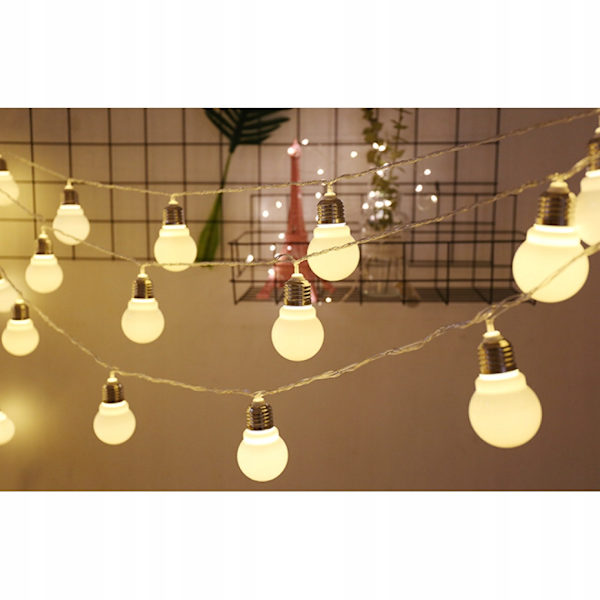 LED-Valosarja 3M 20X Lämmin Keltainen – Paristokäyttöinen | Retro | 1 ...