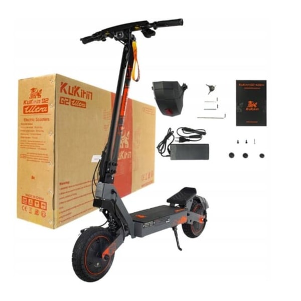 KuKirin G2 Ultra el-scooter til voksne, 1600W, 55 km rækkevidde ...