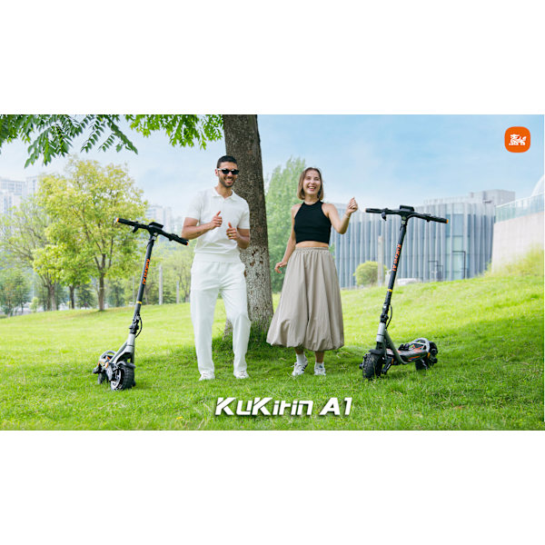 KuKirin A1 Urban Elscooter för Vuxna - Kraftfull 800W Motor, 45 km lång ...