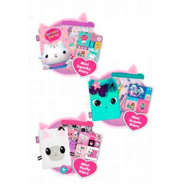 Gabbys Dolls House Mini diary assorted | CDON