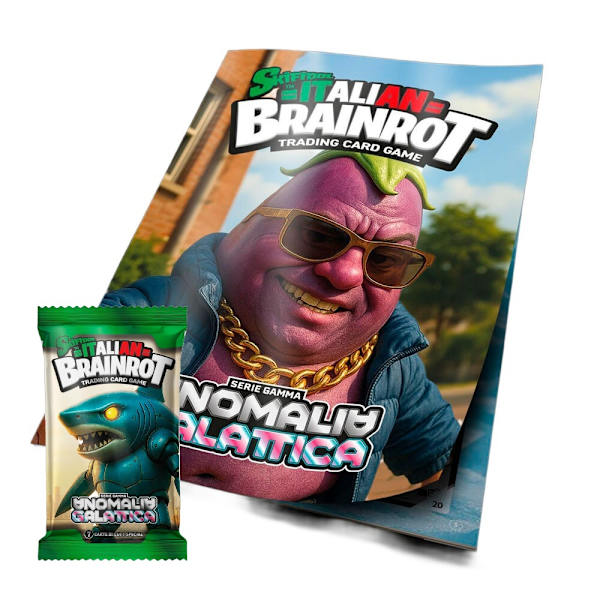 Italian Brainrot Series 3 Anomalia Galactica Album + Pack of 7 ...