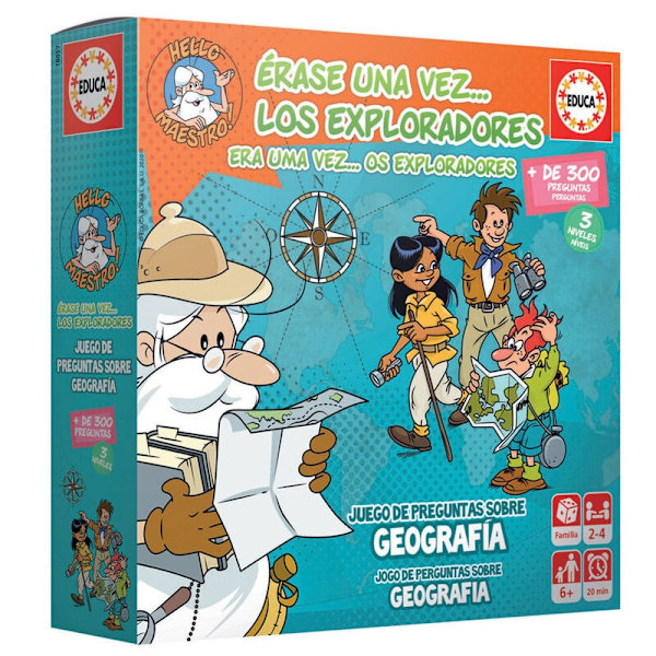 Spanish Once Upon a Time... The Explorers game | CDON