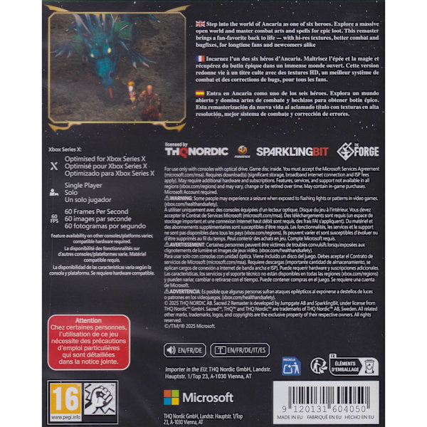 Sacred 2 Remaster Xbox Series X | CDON