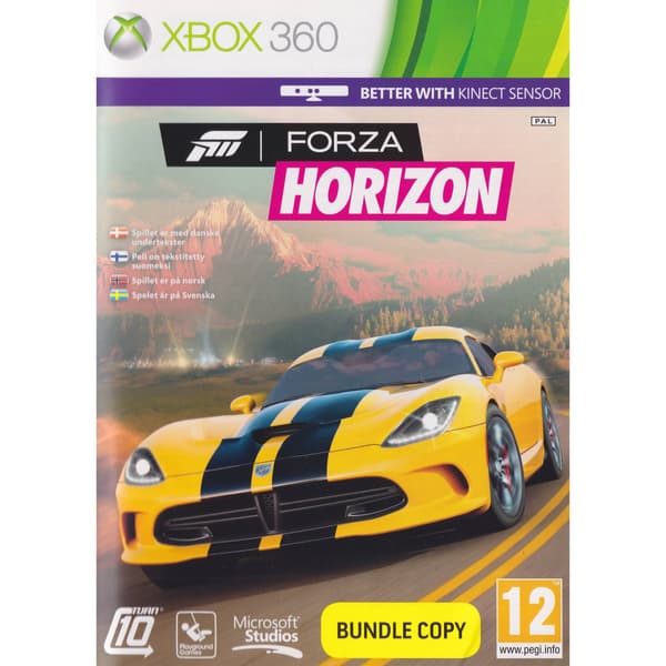 Forza Horizon Xbox 360 Bundle Copy Nordic (Brukt) | CDON