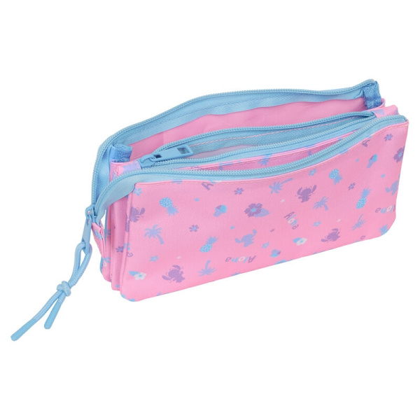 Disney Stitch Bright triple pencil case | CDON