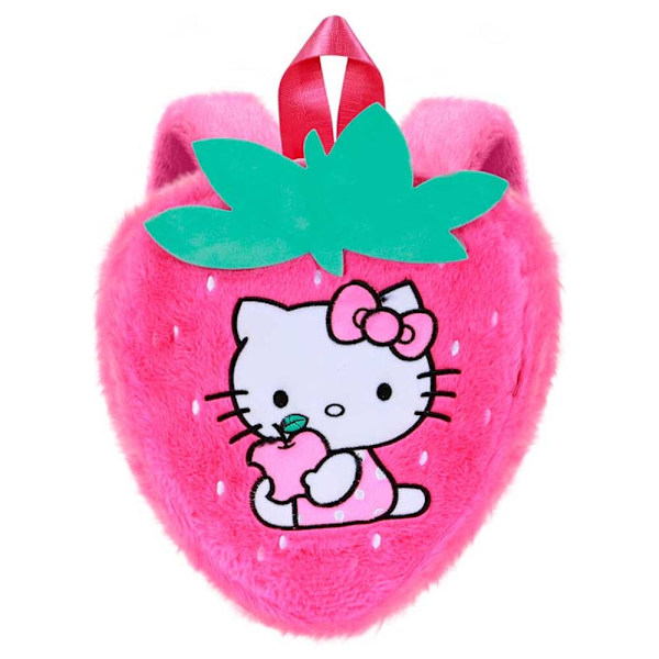 Hello Kitty Strawberry plush backpack | CDON