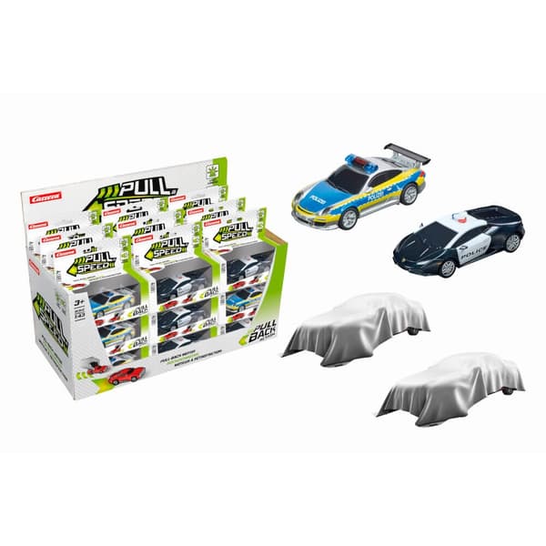Police car light and sound assorted Pull & Speed | CDON