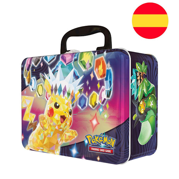 Spanish Pokemon Chest Collectible card game box | CDON