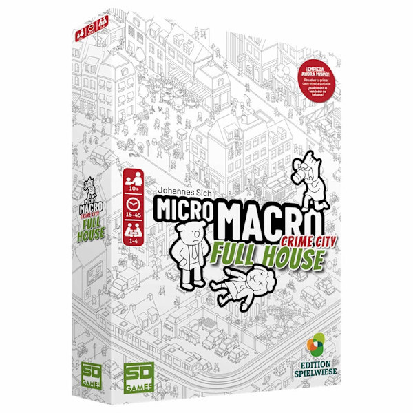 Micro Macro Full house board game spanish | CDON