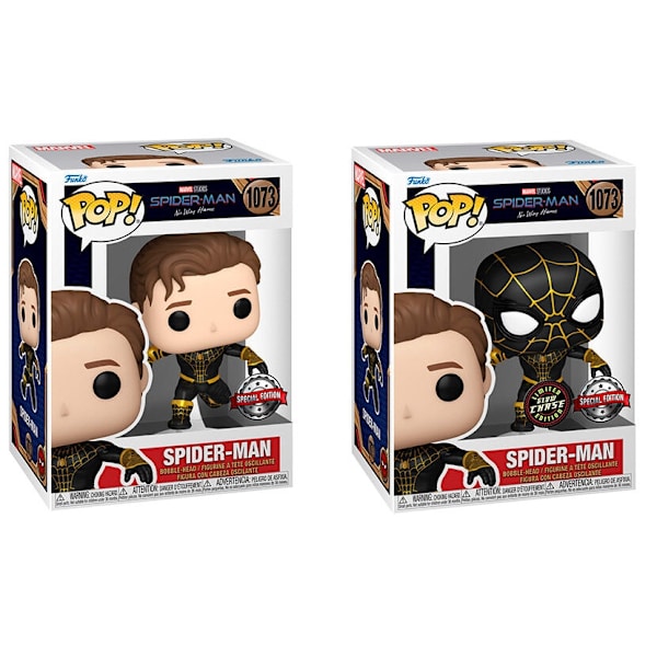 POP figure Marvel Spider-Man No Way Home Spider-Man Exclusive 5 + 1 ...