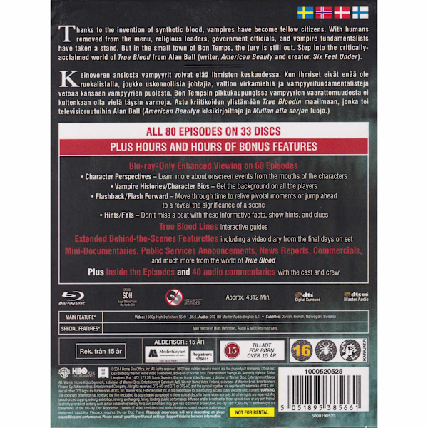 True Blood The Complete Series Blu-Ray (Brukt) | CDON
