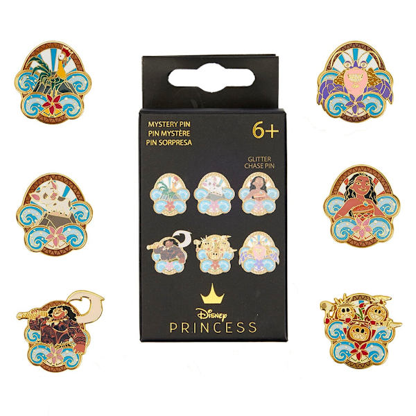 Loungefly Blind Box Enamel Pin Disney Vaiana Moana assorted | CDON